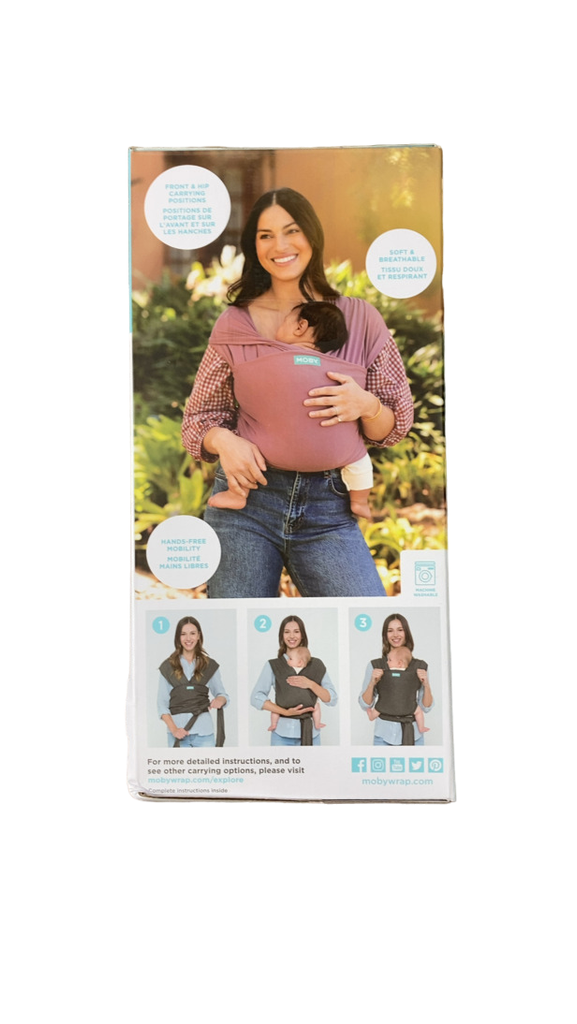 Moby Evolution Baby Carrier, Terracotta