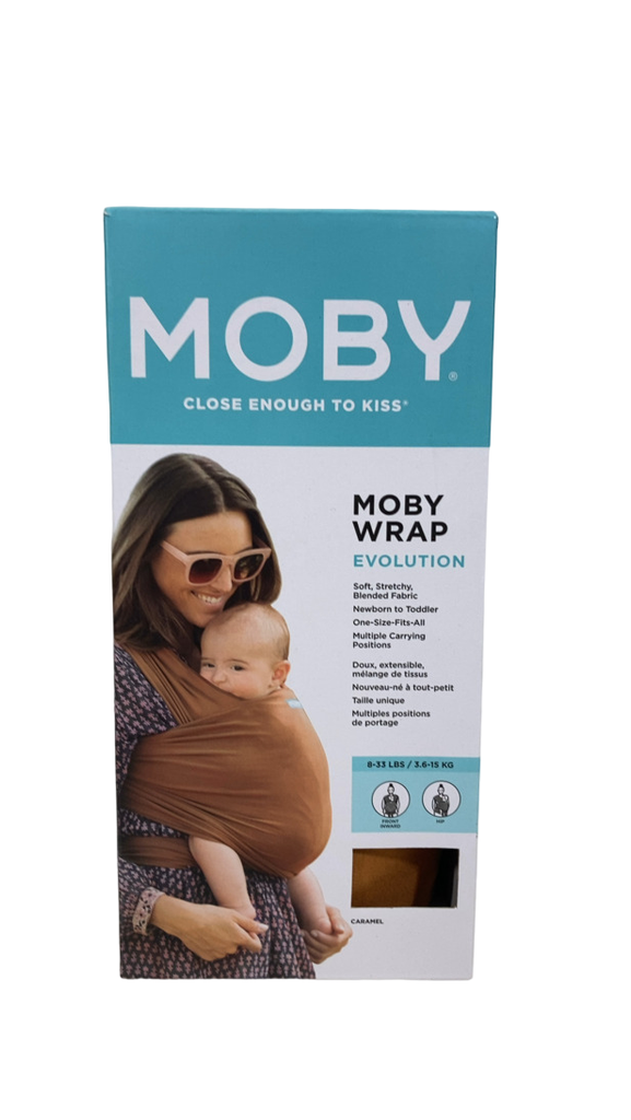 Moby Evolution Baby Carrier, Caramel