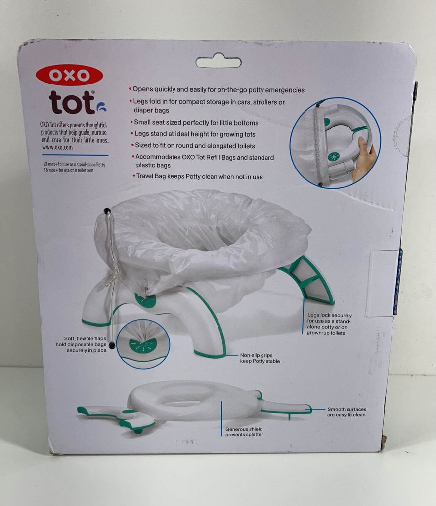 OXO Tot 2-in-1 Go Potty, Gray/Gray