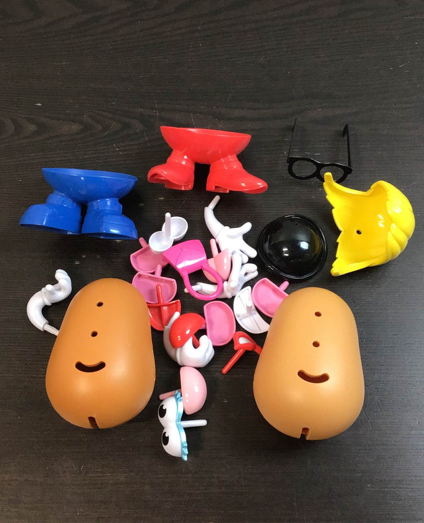 BUNDLE Mr. Potato Head Toys, and Mrs. Potato Head Toys