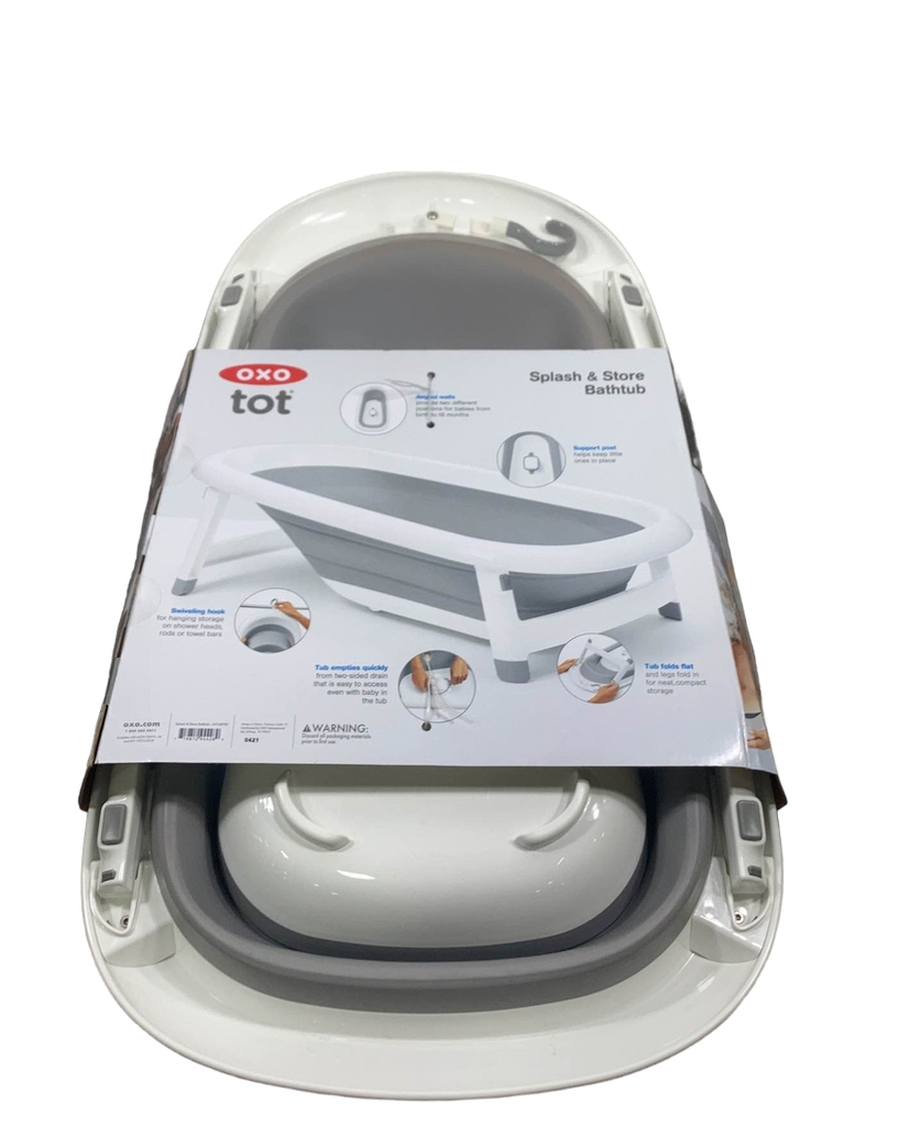 OXO Tot Splash & Store Baby Bathtub