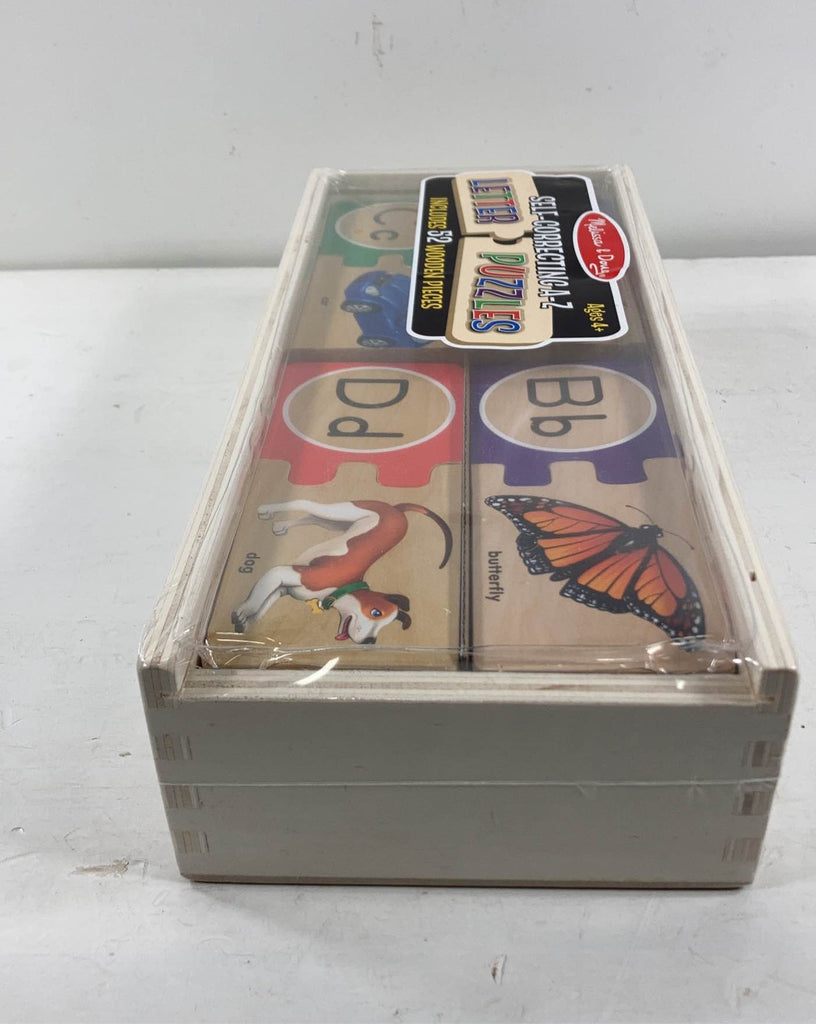 Melissa & Doug Self-Correcting Alphabet Letter Puzzles