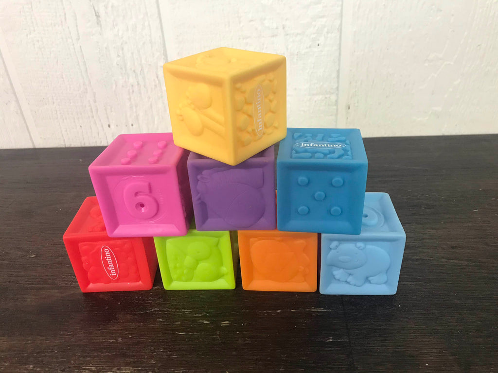 Infantino Squeeze & Stack Block Set