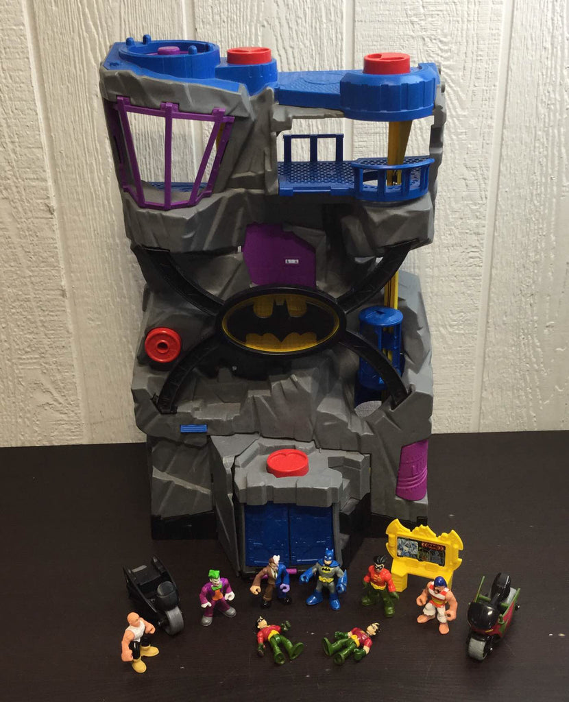 Fisher Price Imaginext DC Super Friends Bat Cave Bundle