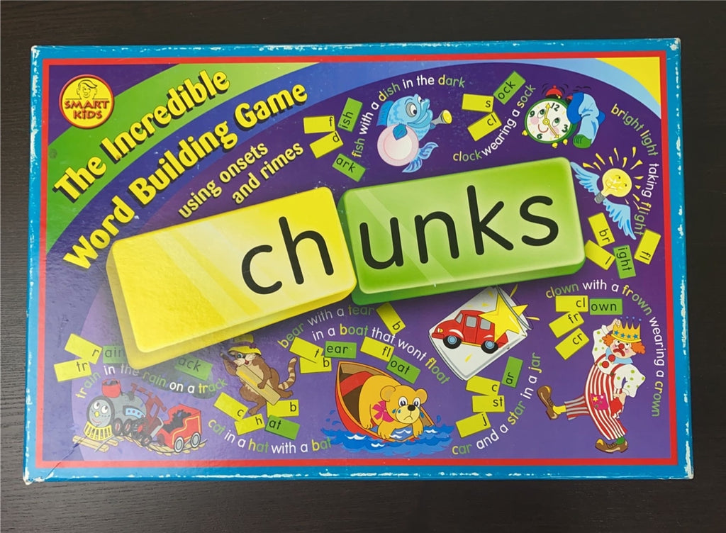 Didax Chunks The Incredible Word Building Game