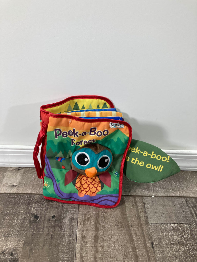 Lamaze Peek A Boo Forest Book