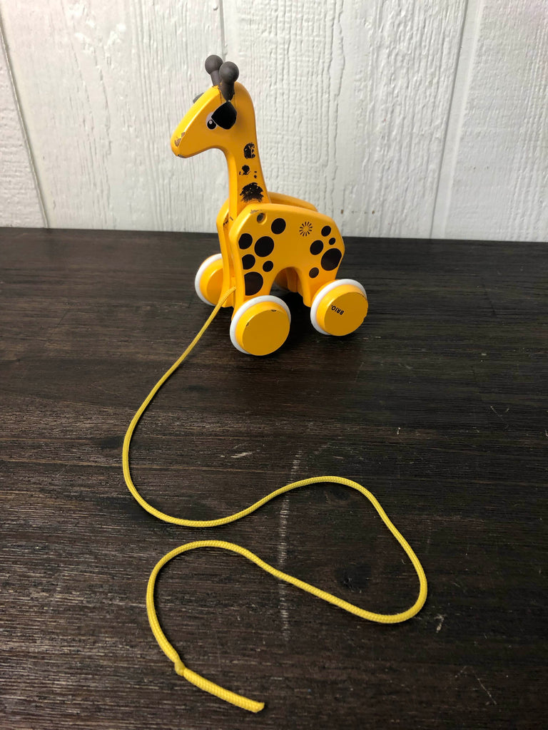 Brio Wooden Pull Along Giraffe