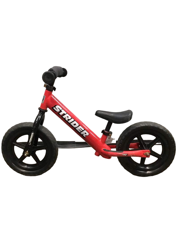 Strider Balance Bike 12” Classic, Red