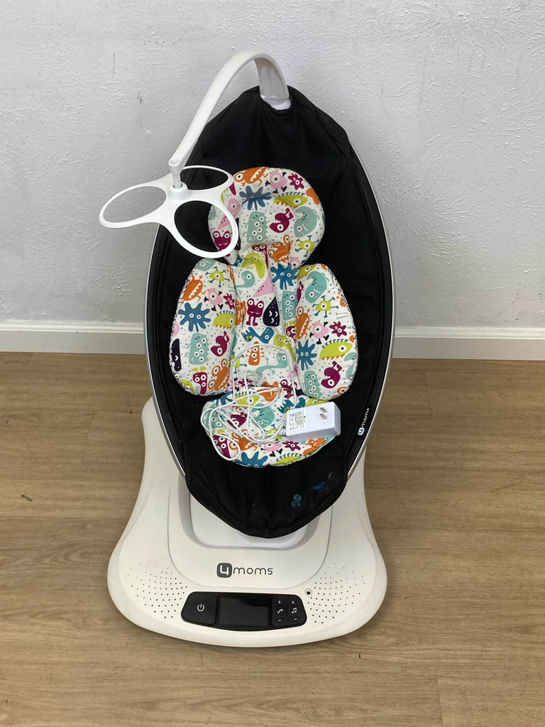 4moms MamaRoo 4 Swing, Black Classic