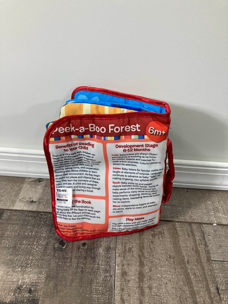 Lamaze Peek A Boo Forest Book
