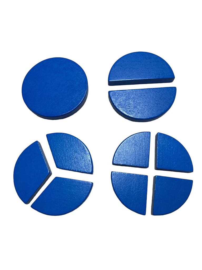 Monti Kids Montessori Fraction Circles