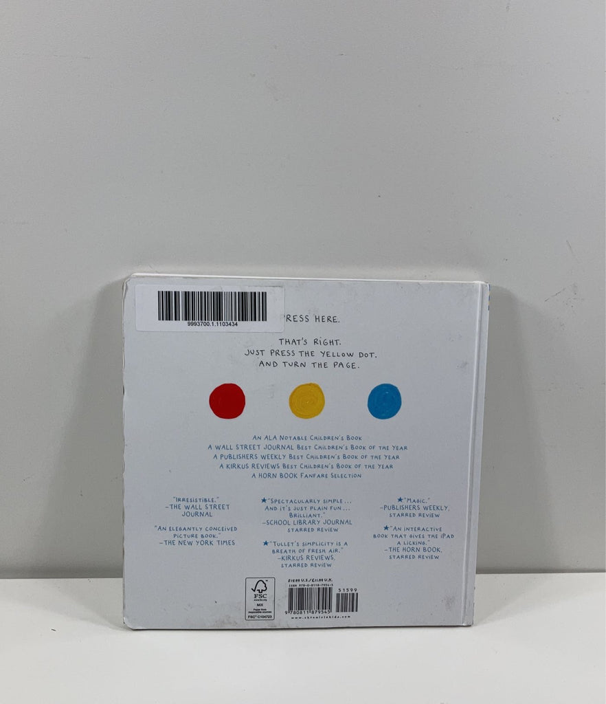 Hervé Tullet PRESS HERE Book