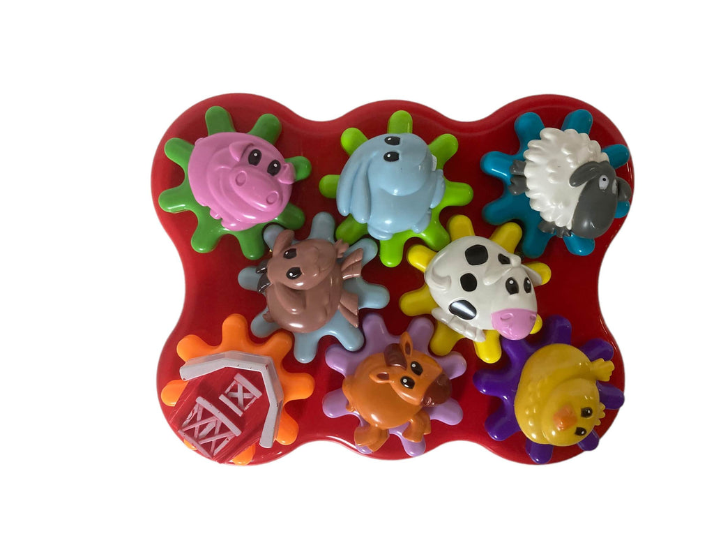Learning Resources Build & Spin, Barnyard Friends