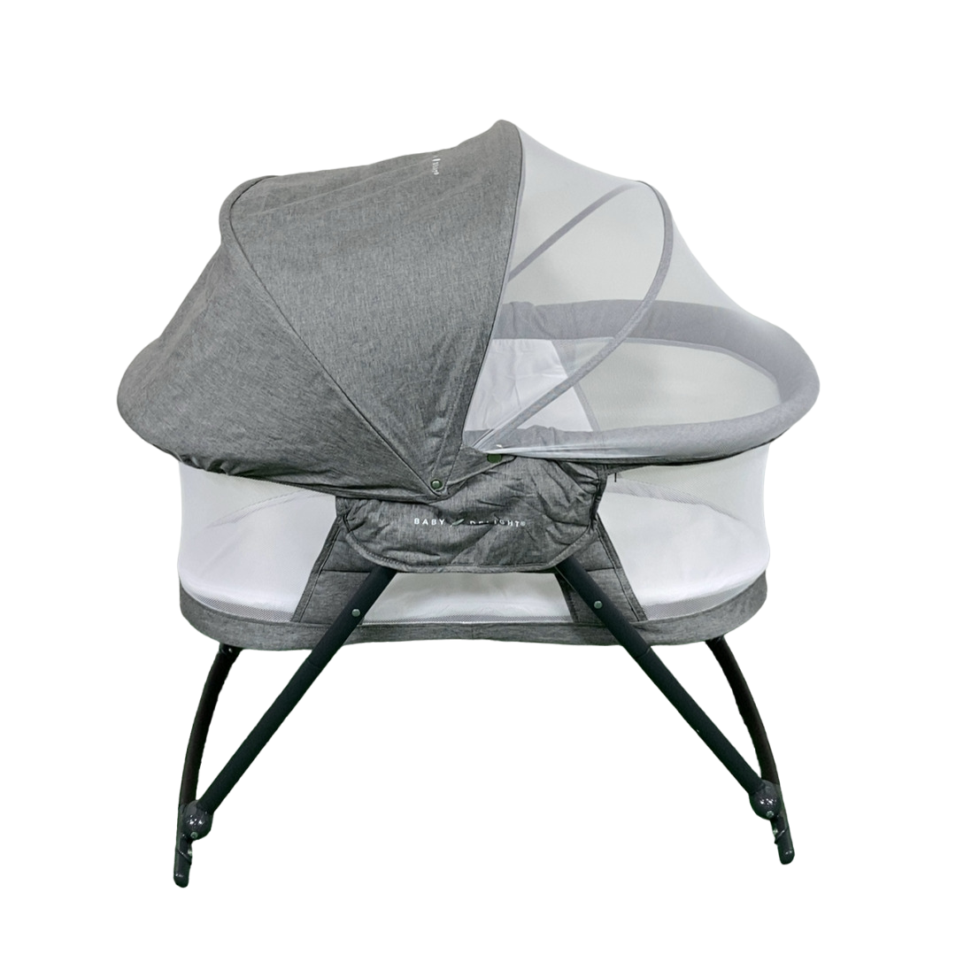 Baby Delight Go With Me Slumber Deluxe Portable Rocking Bassinet, Char ...