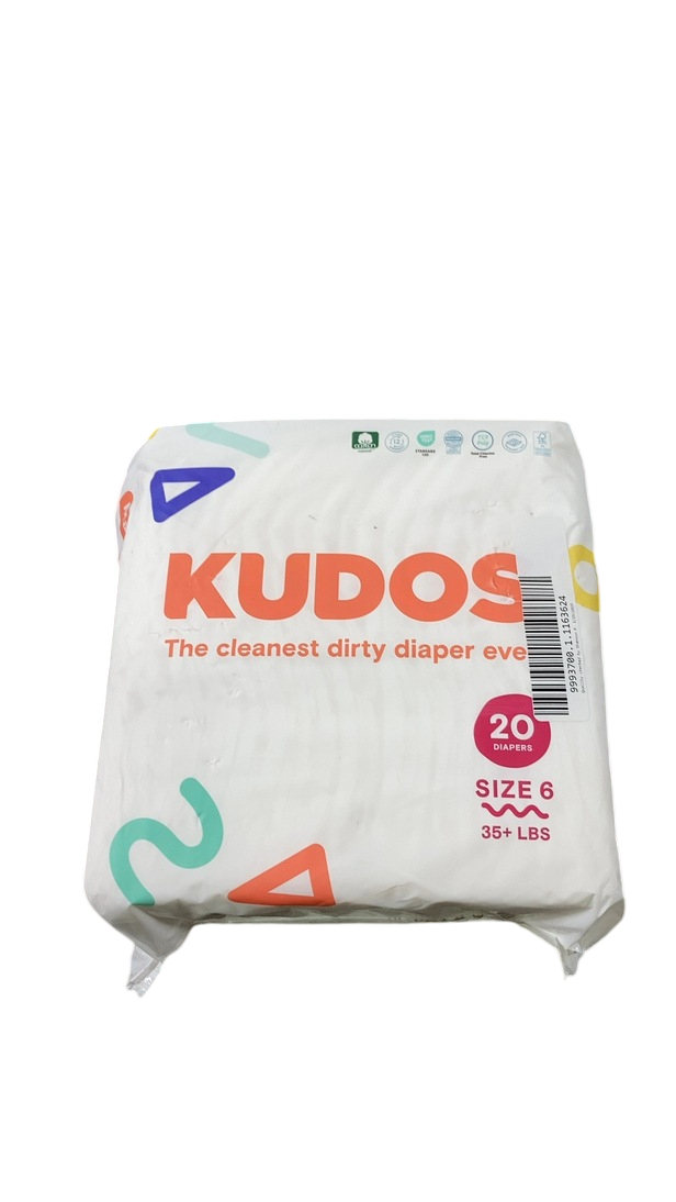 Kudos Diapers, White, Size 6, 20 per pack — GoodBuy Gear