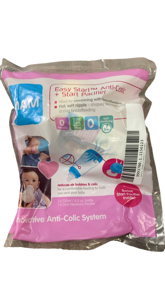 MAM Newborn Easy Start Anti-Colic Bottle With Pacifier Set