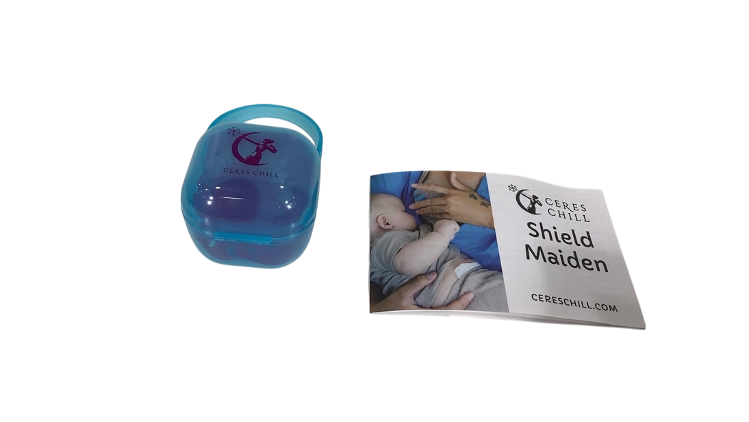 Ceres Chill Shield Maiden Nipple Guard, 17mm, Pink — GoodBuy Gear