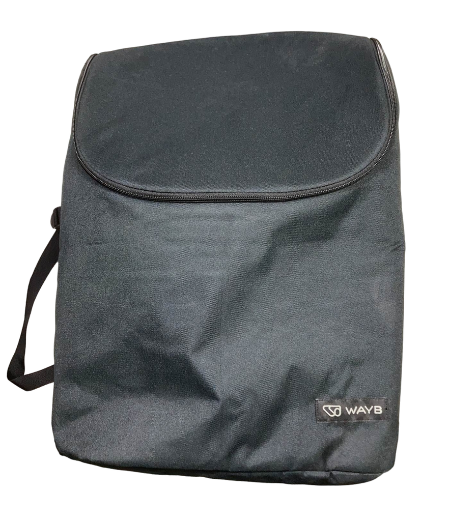 WAYB Pico Portable Car Seat Travel Bag, Deluxe Bag, Onyx