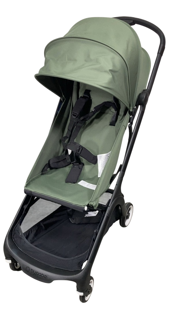 Bugaboo Butterfly Stroller, 2024, Black, Forest Green, Forest Green ...