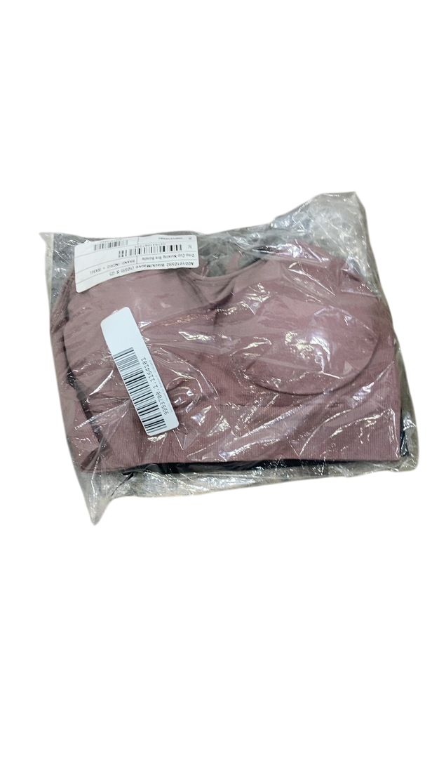 Ingrid & Isabel Drop Cup Nursing Bra, Small, 2 Pack, Black/Mauve ...