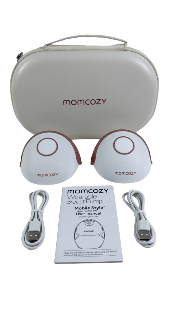 Momcozy Mobile Style Hands-free Breast Pump Double, Cozy Red — GoodBuy Gear