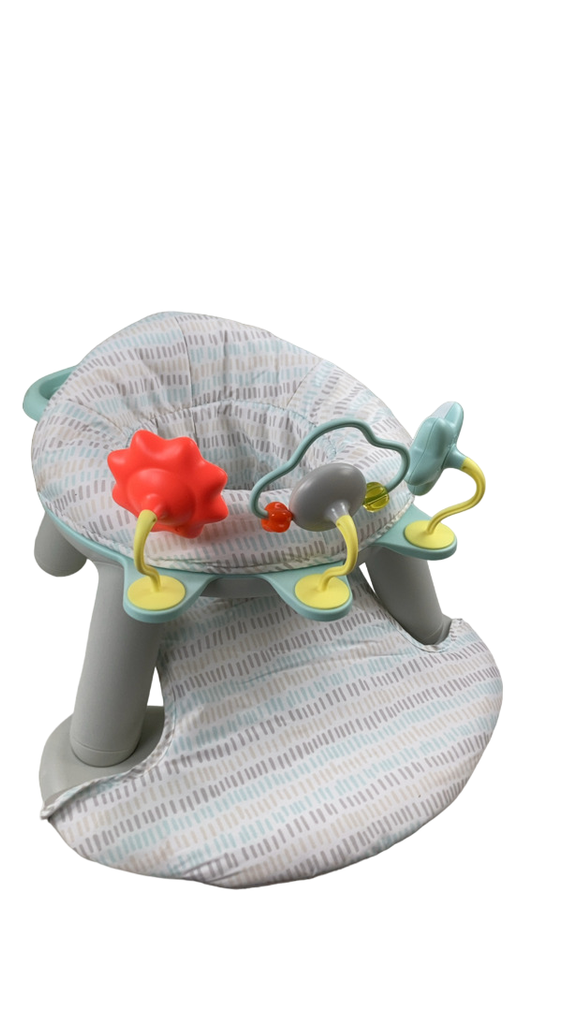 Skip Hop 2-in-1 Sit-up Activity Baby Chair, Silver Lining Cloud