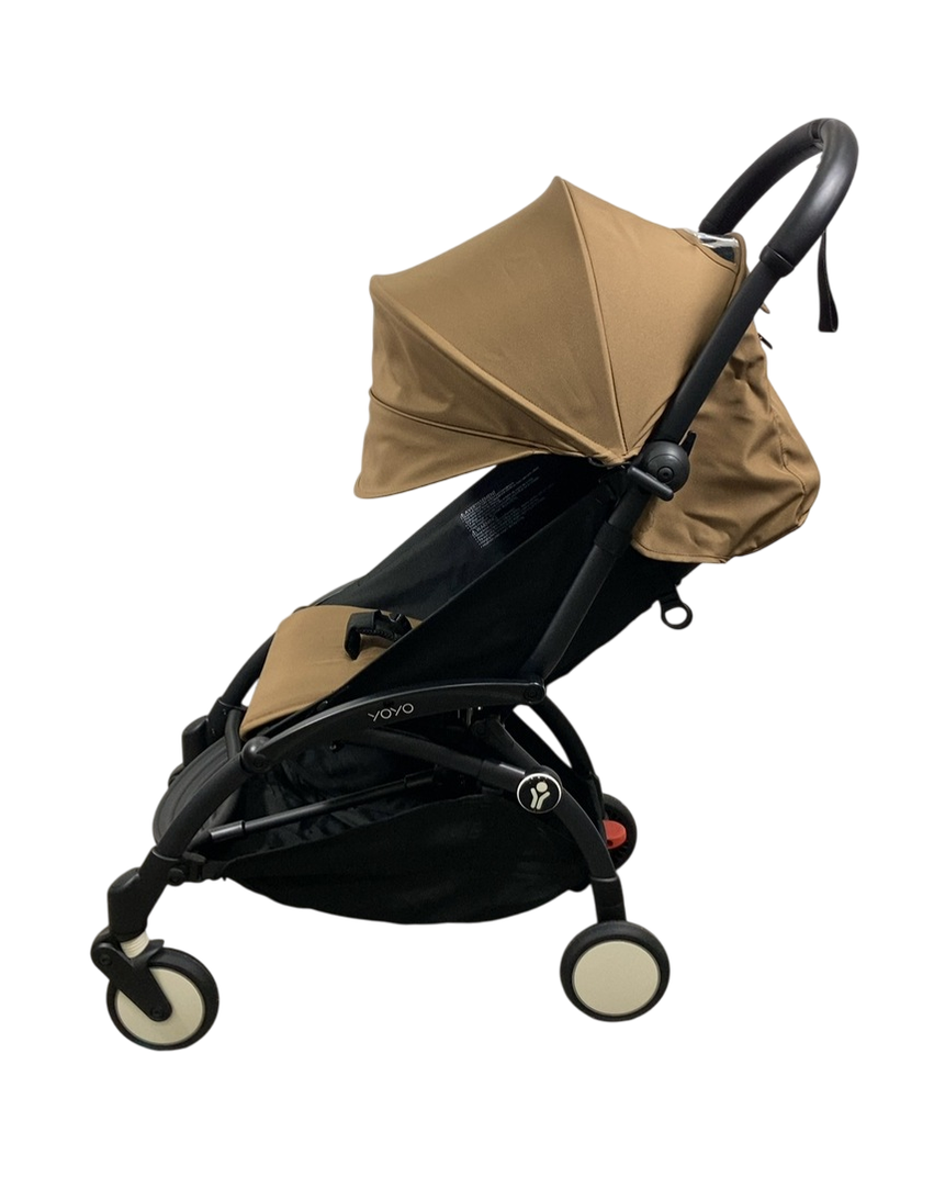 Stokke YOYO3 Complete Stroller, 2024, Black, Toffee — GoodBuy Gear