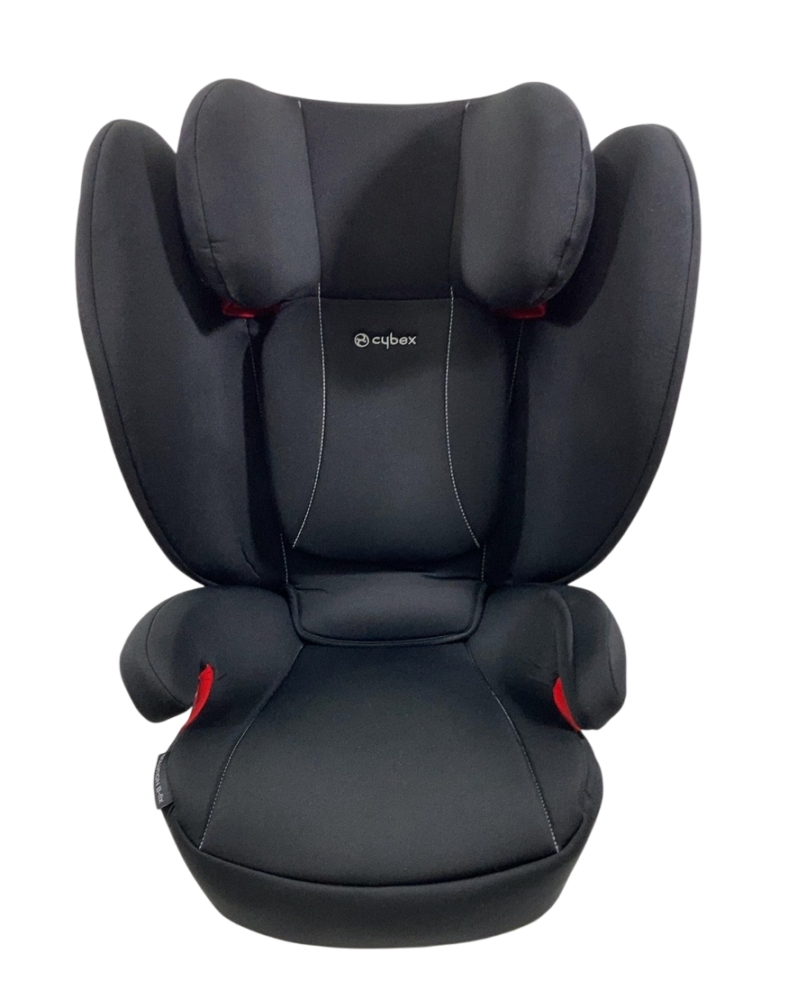 Cybex Solution B-Fix High Back Booster Seat, 2022, Volcanic Black ...
