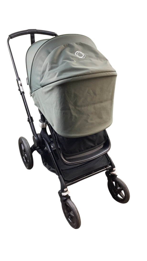 Bugaboo Fox 3 Stroller, Black, Midnight Black, Forest Green — GoodBuy Gear