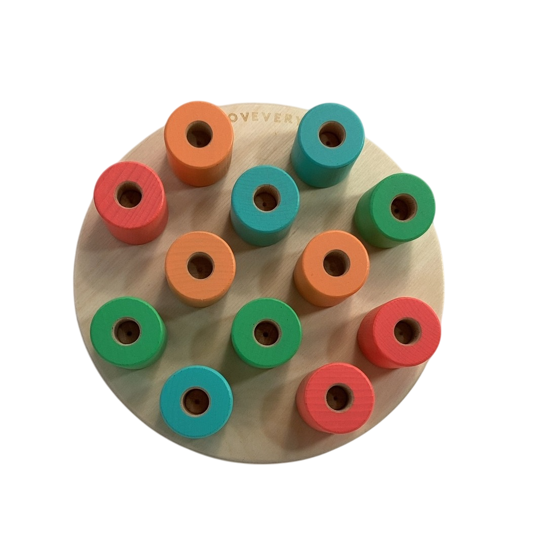 Lovevery Wooden Stacking Peg Board — GoodBuy Gear