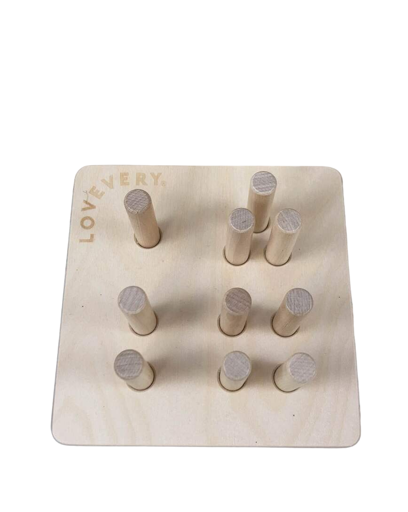 Lovevery Sort and Stack Peg Puzzle