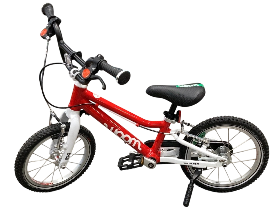 Woom 2 Bike- 14”, Woom Red — GoodBuy Gear