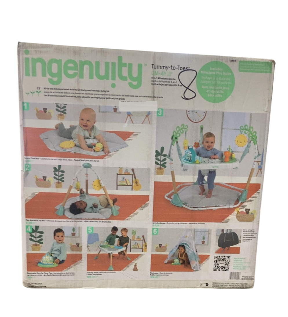 Ingenuity Tummy-to-Toes Play Gym, 6-in-1 Milestone Center — GoodBuy Gear