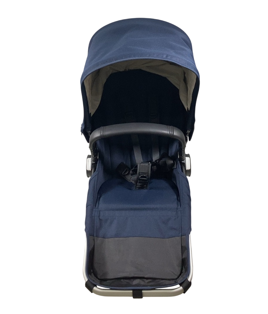 Bugaboo Donkey3 Duo Extension Set, Dark Navy-Dark Navy/Aluminum ...