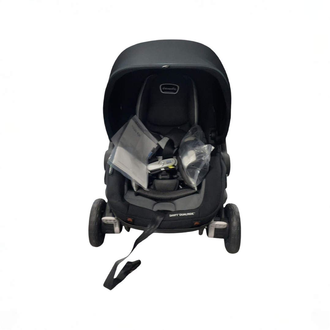 Evenflo Shyft Dual Ride Infant Car Seat Stroller Combo, 2024, Beaufort ...