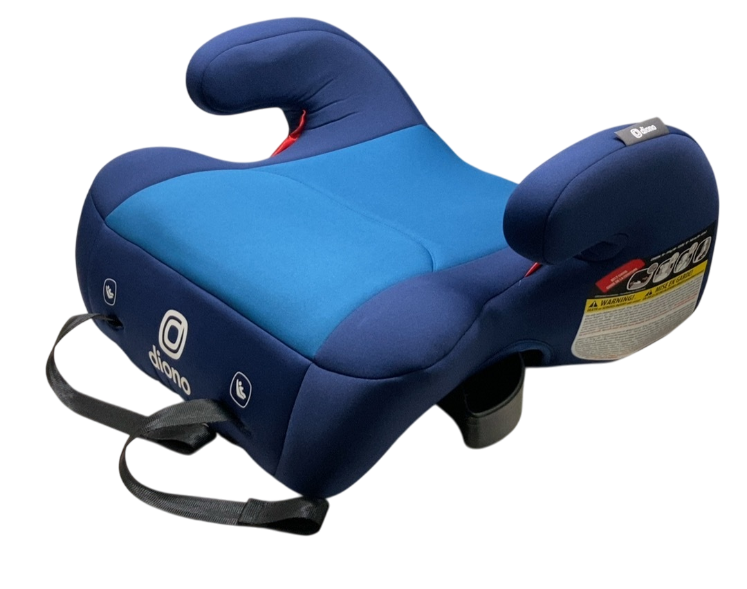 Diono Solana 2 Backless Booster Seat, 2022, Blue, With LATCH — GoodBuy Gear