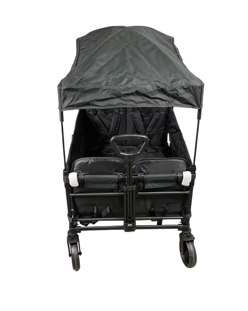 Wonderfold X4 Push & Pull Quad Stroller, 2022, Stealth Black — GoodBuy Gear