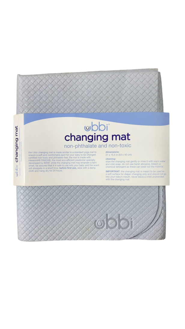 Ubbi Changing Mat, Gray — GoodBuy Gear