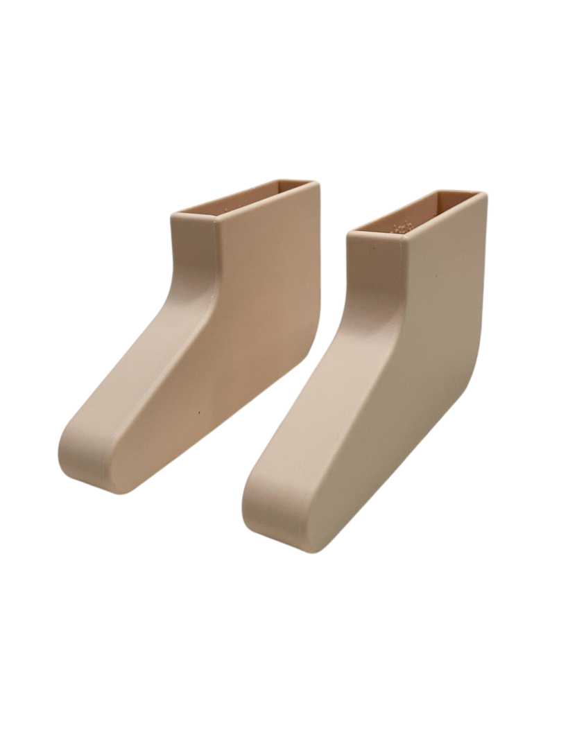 Piccalio Foldable Helper Tower Grip Slippers, Natural — GoodBuy Gear