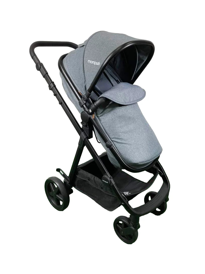 Mompush Meteor 2 Stroller, Gray, 2024 — GoodBuy Gear