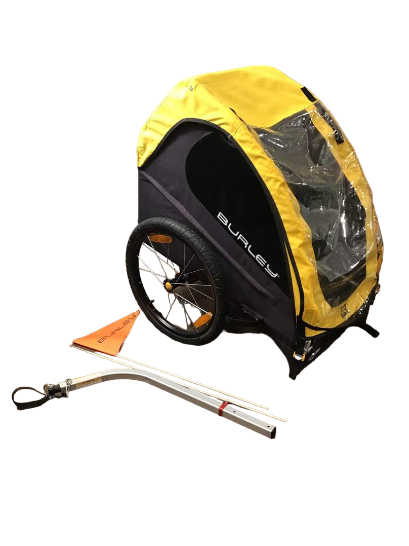 Burley Bee Bike Trailer, Double Seat, 2020 — GoodBuy Gear