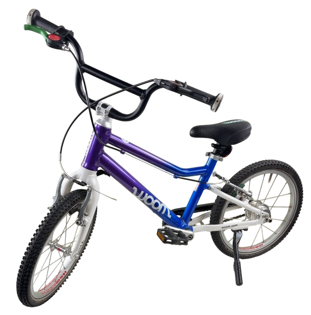 Woom ORIGINAL 3 Bike "16, AUTOMAGIC, Cosmic Blurple — GoodBuy Gear