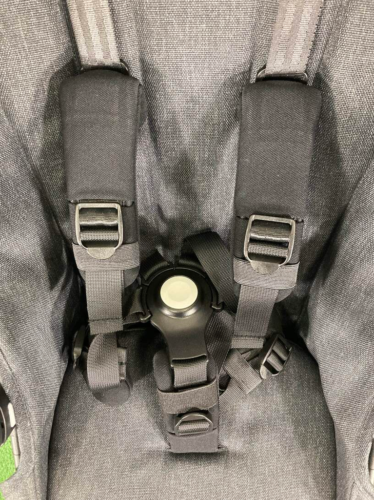 Bugaboo Donkey 5 Duo Extension Set, 2021, Black, Washed Black