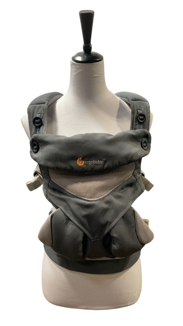 Ergobaby 360 All Positions Cool Air Mesh Baby Carrier, Carbon Grey ...