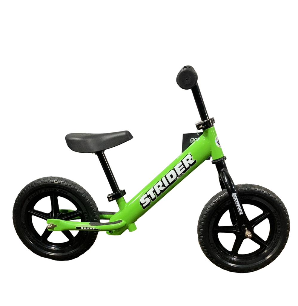 Strider Balance Bike 12” Sport, Green