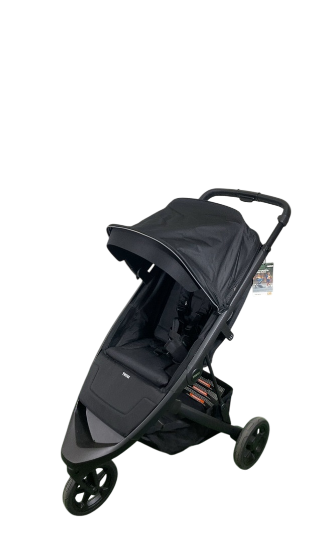 Thule Spring Stroller, 2024, Black, Midnight Black — GoodBuy Gear