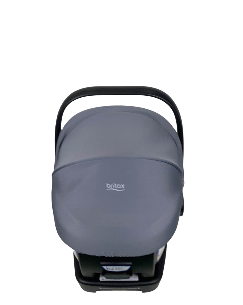 Britax Willow S Infant Car Seat With Alpine Base, Graphite Onyx, 2023