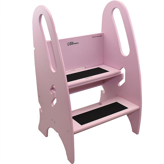 Little Partners 3-in-1 Growing Step Stool, Pink — GoodBuy Gear