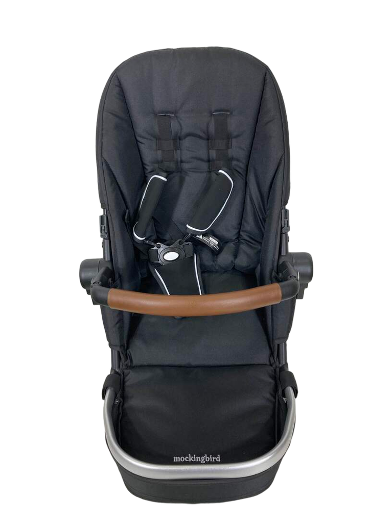 Mockingbird 2nd Seat Kit 2.0, Silver with Penny Leather