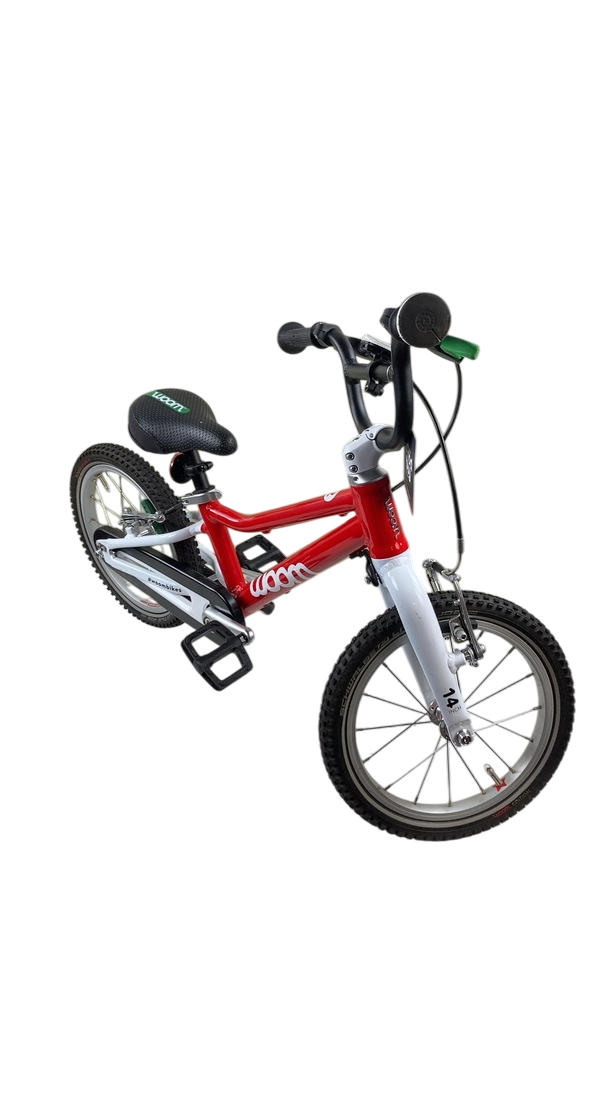 Woom Woom 2 Bike- 14”, Woom Red — GoodBuy Gear